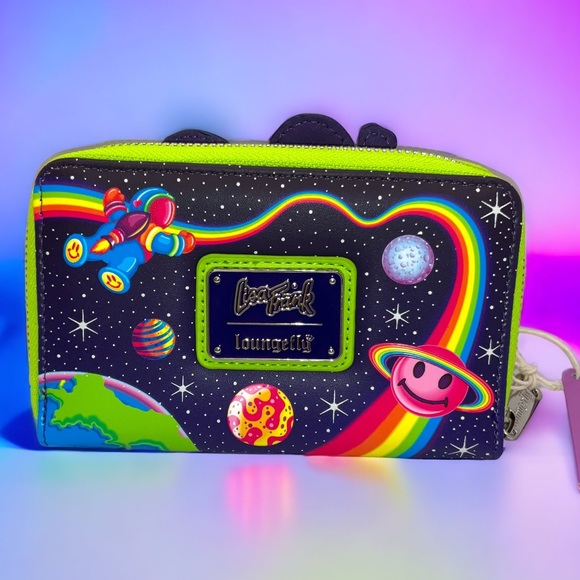 Loungefly | Bags | Loungefly Lisa Frank Cosmic Alien Ride Mini Backpack ...